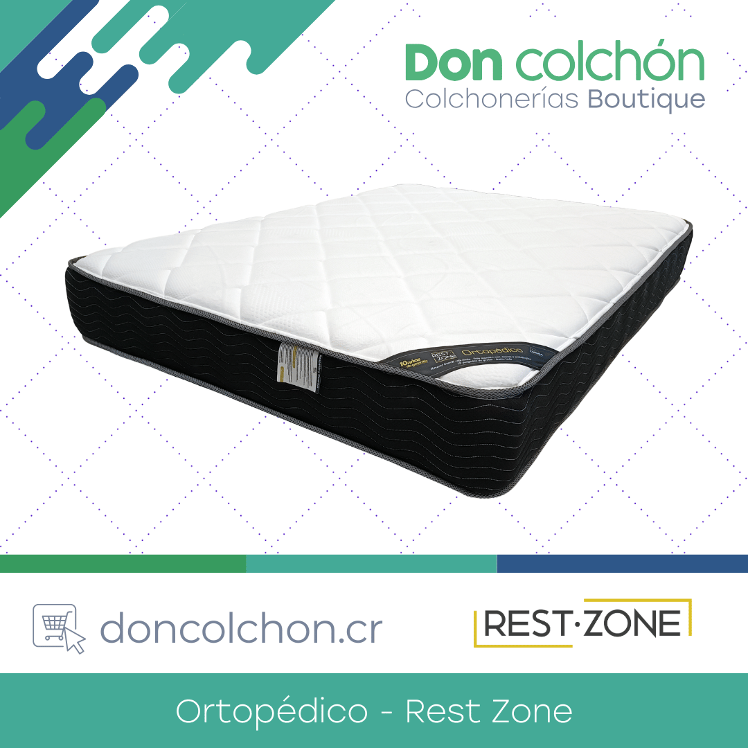 Colchón Individual Ortopédico Rest Zone – Don Colchón Costa Rica ...